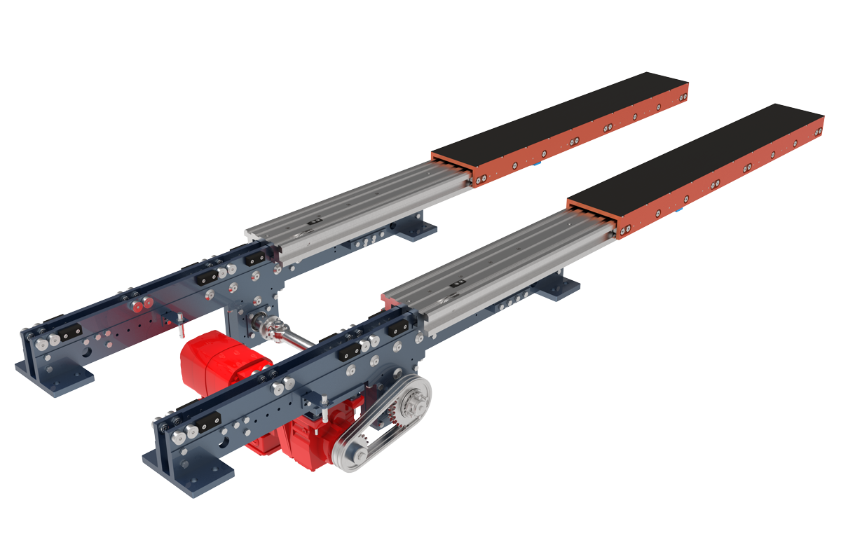 LHD Single Depth Telescopic Forks-CDWdrives (LHD USA)