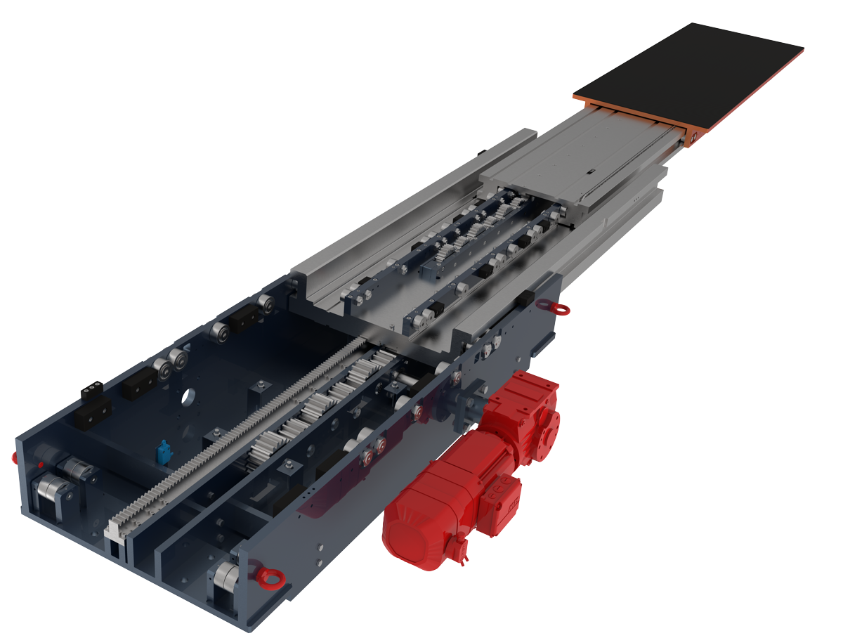 LHD-USA Double-Depth Telescopic Forks for Efficient Load Handling