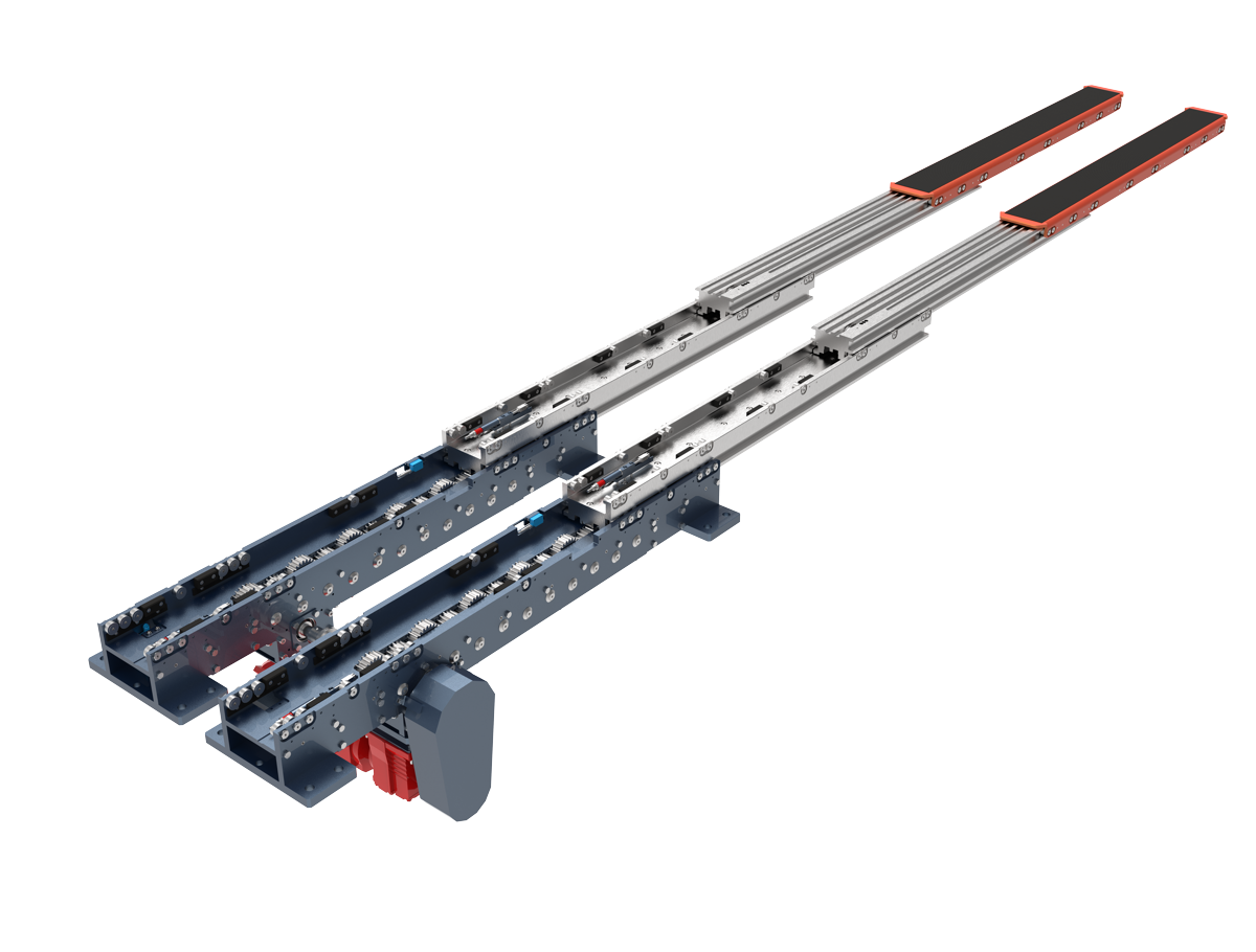 LHD-USA Double-Depth Telescopic Forks for Efficient Load Handling